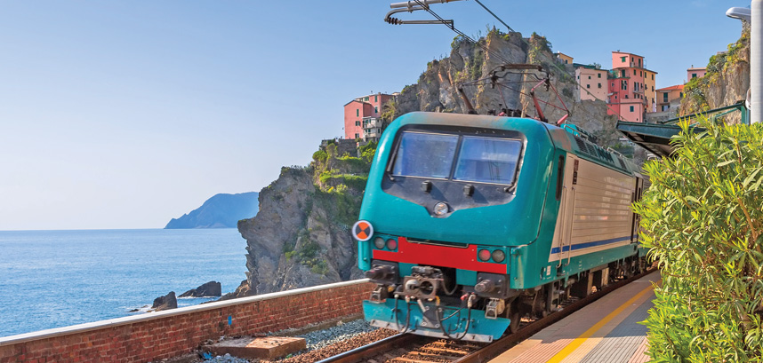 Train From Rome To Naples Italy