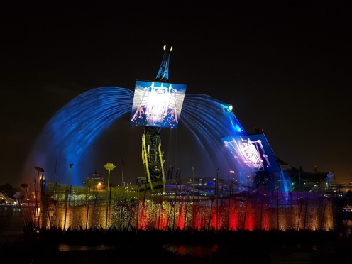 Sentosa Palawan Beach Night